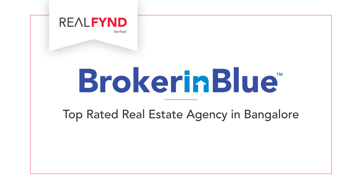 Broker in Blue - Top Real Estate Agency in Bangalore | Real Fynd
